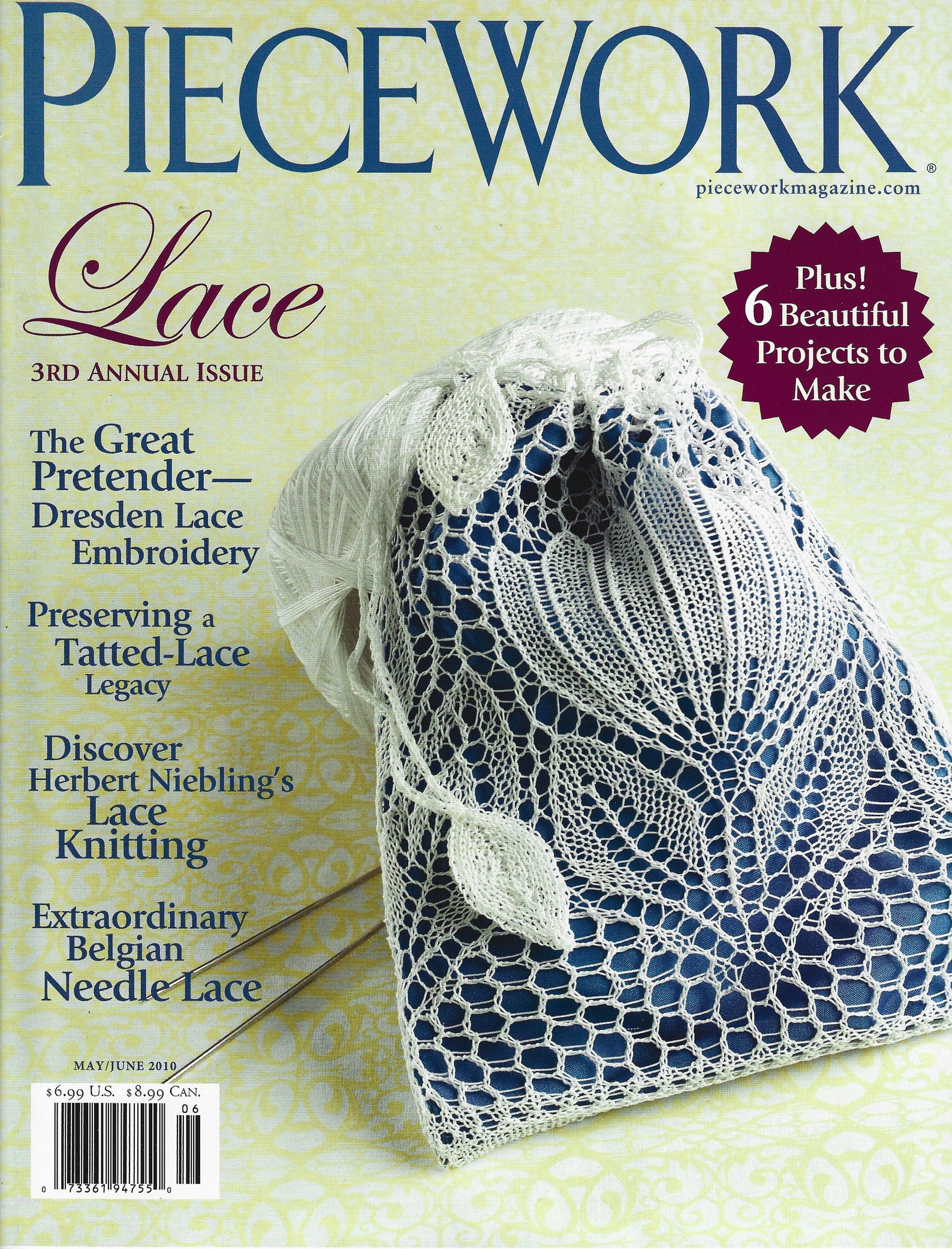 Piecework Magazine Needlework knitting Crochet Embroidery - Etsy