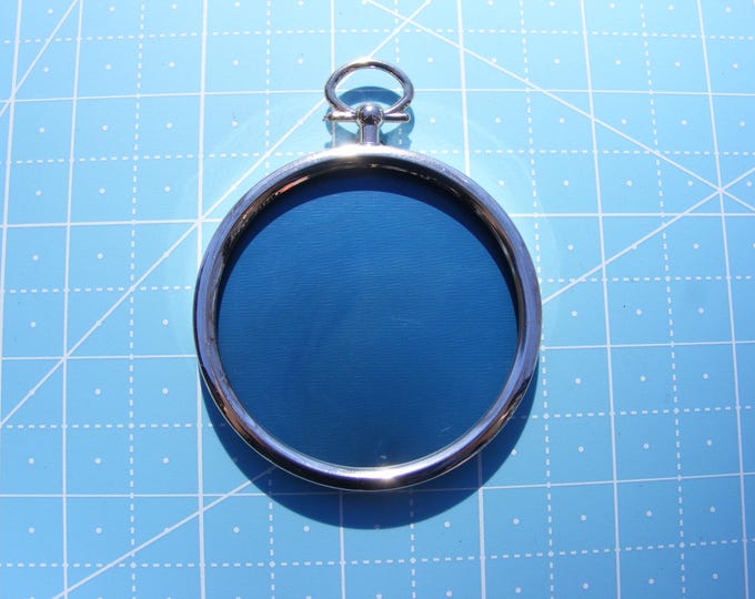 Needlework Frames Mini 2.25" Diameter - Gold Round for Christmas ...