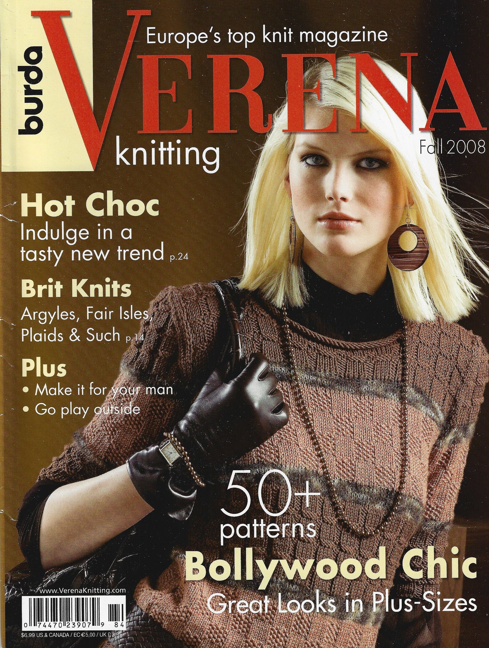 Burda Knitting Magazine - Verena - Sweater, Cardigan Patterns - Select ...