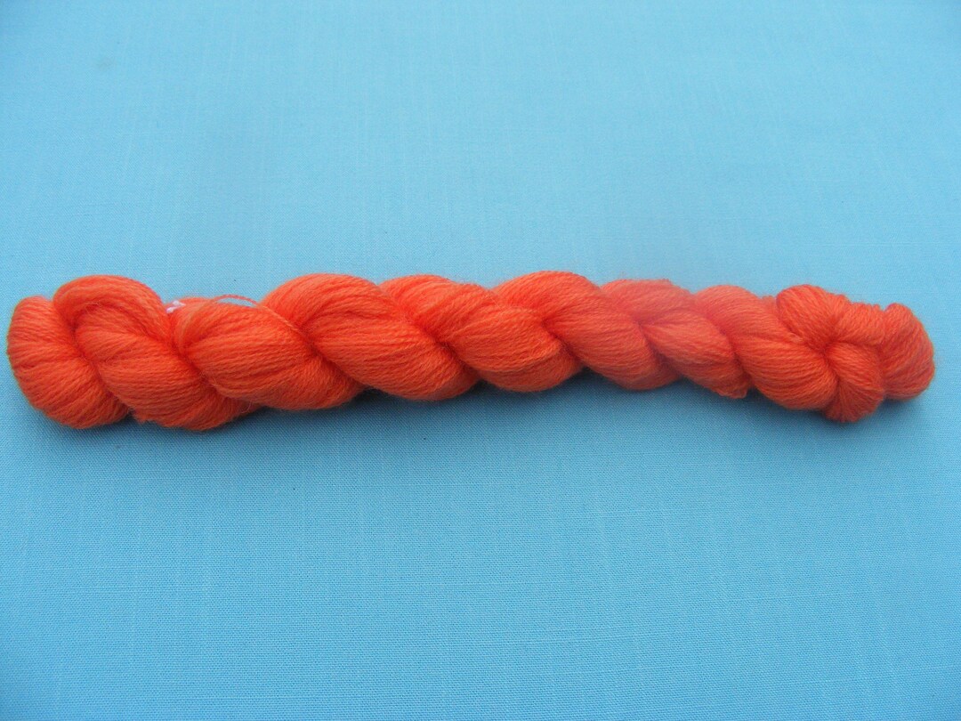 Appleton Crewel Wool Yarn Orange Red 441 180 Yard Each1 - Etsy
