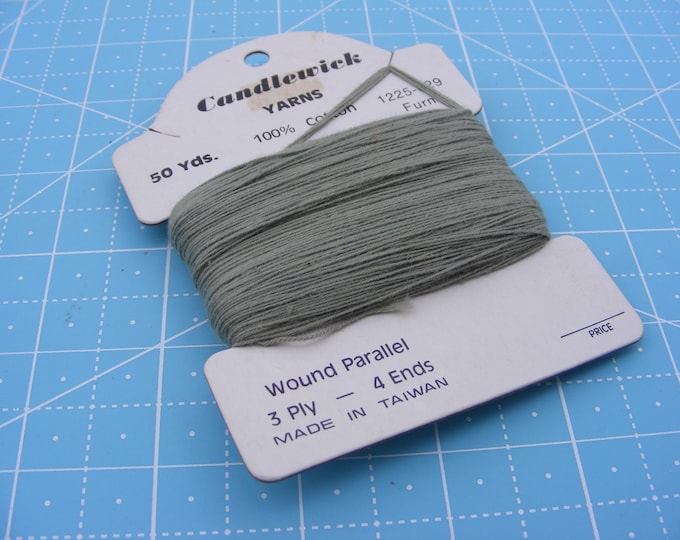 Candlewicking Thread - Color: Sage Green (cotton) for Embroidery - Etsy