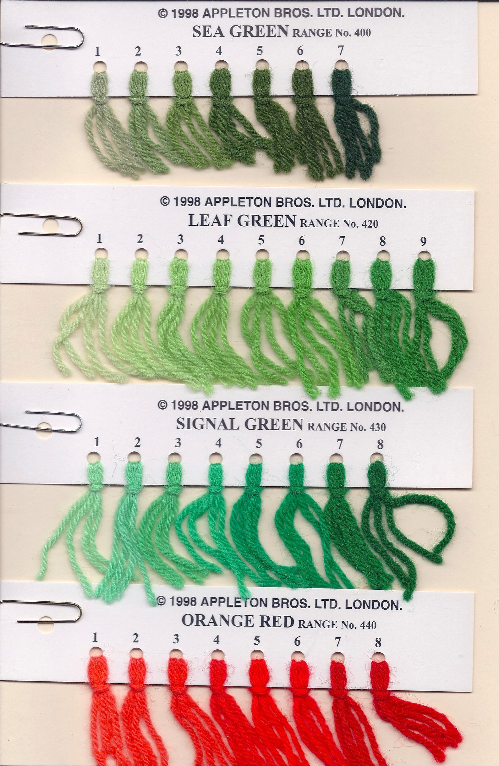 Appleton Tapestry Wool Yarn Hank 60 Yardsselect Colors - Etsy