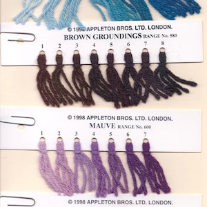 Appleton Tapestry Wool Yarn Hank 60 Yardsselect Colors Available 121 ...