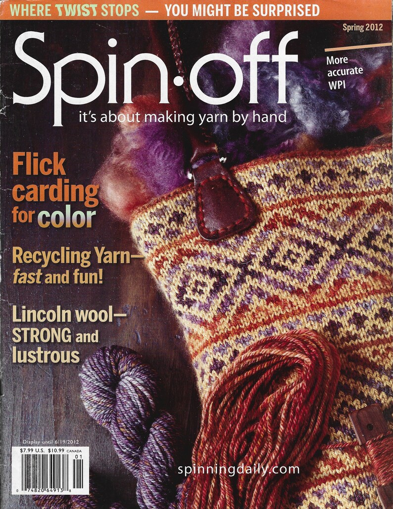 Spin-off Yarn Making Magazine select Issues Available for - Etsy