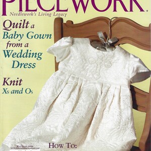 Piecework Magazine Needlework (knitting, Crochet, Embroidery, Quilting ...