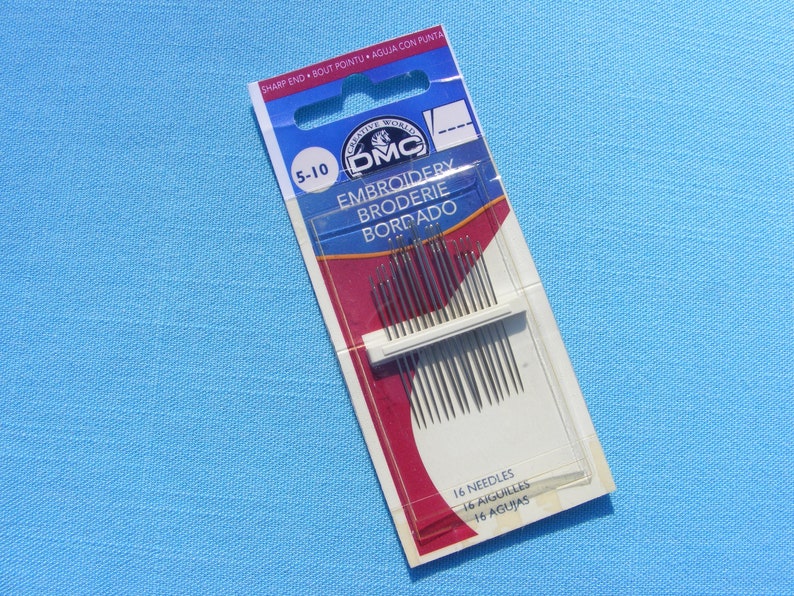 DMC Embroidery Hand Needles select Sizes Available - Etsy