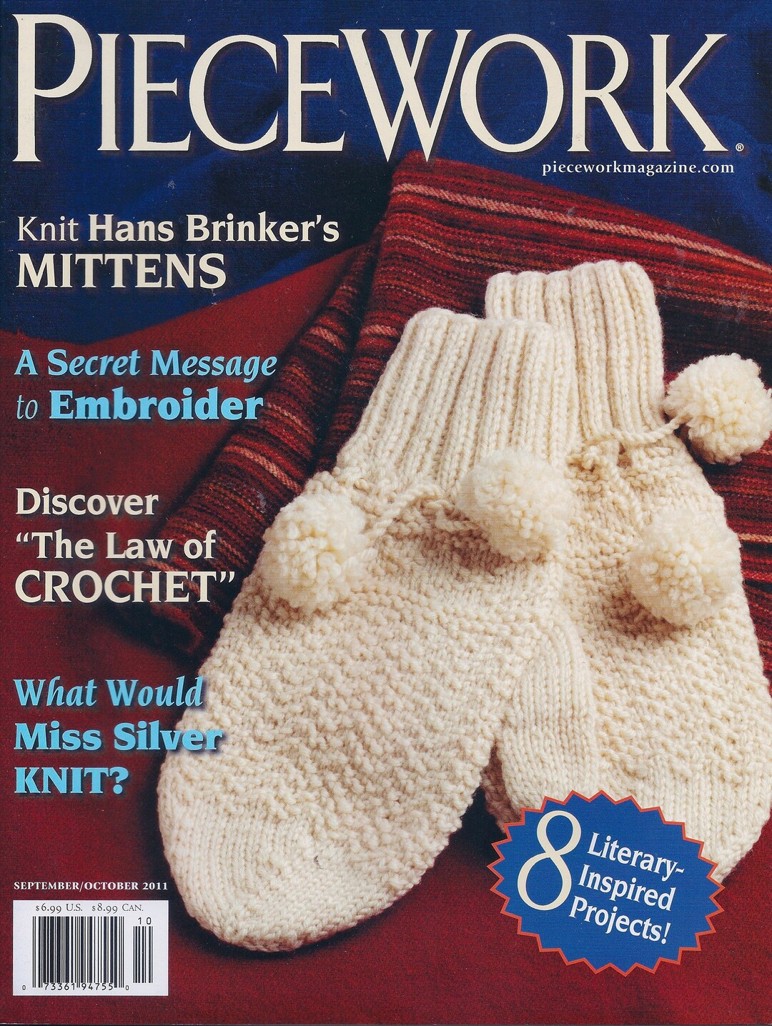 Piecework Magazine Needlework knitting, Crochet, Embroidery, Quilting ...