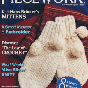 Piecework Magazine Needlework knitting, Crochet, Embroidery, Quilting ...