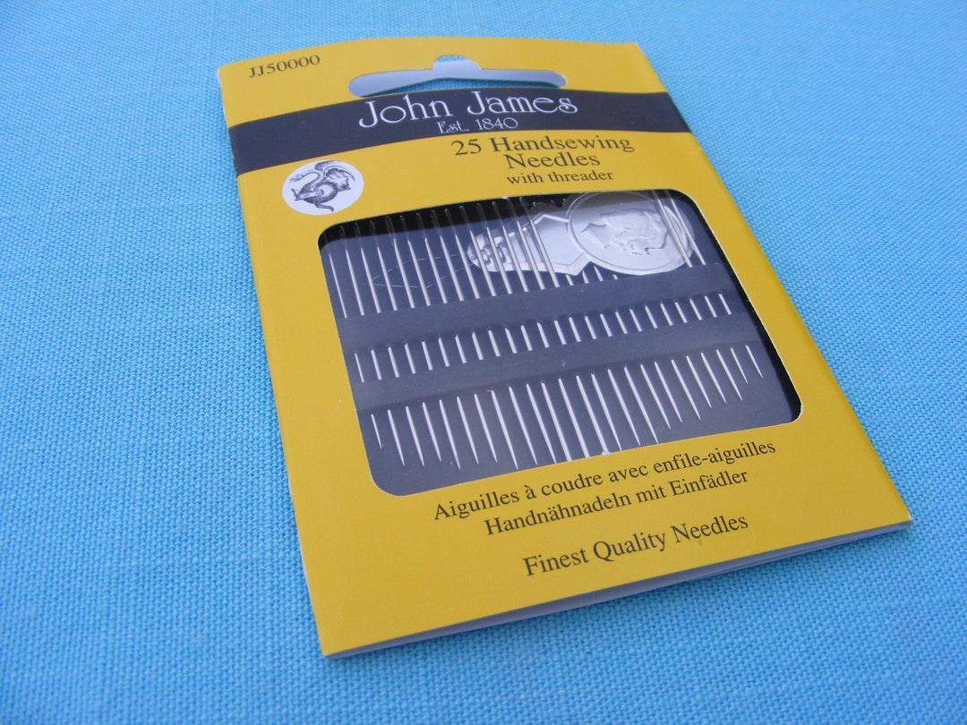 John James Hand Needle Collection (set of 25 Needles) Includes Sharps ...