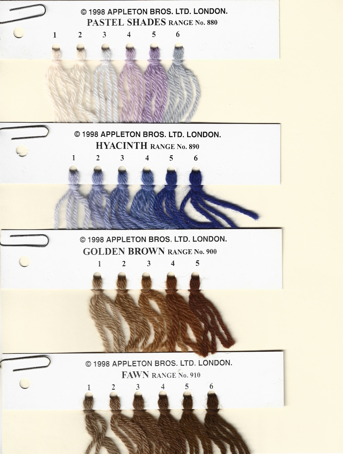 Appleton Crewel Wool Yarn Hank 180 yardsSelect colors - Etsy