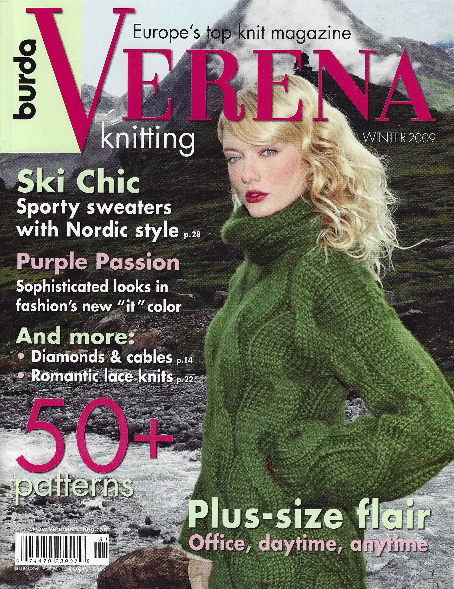 Burda Knitting Magazine - Verena - Sweater, Cardigan Patterns - Select ...