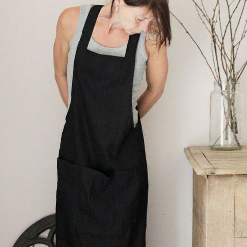 Long Wool Pinafore Dress Vintage Inspired Plaid Wool Dress - Etsy