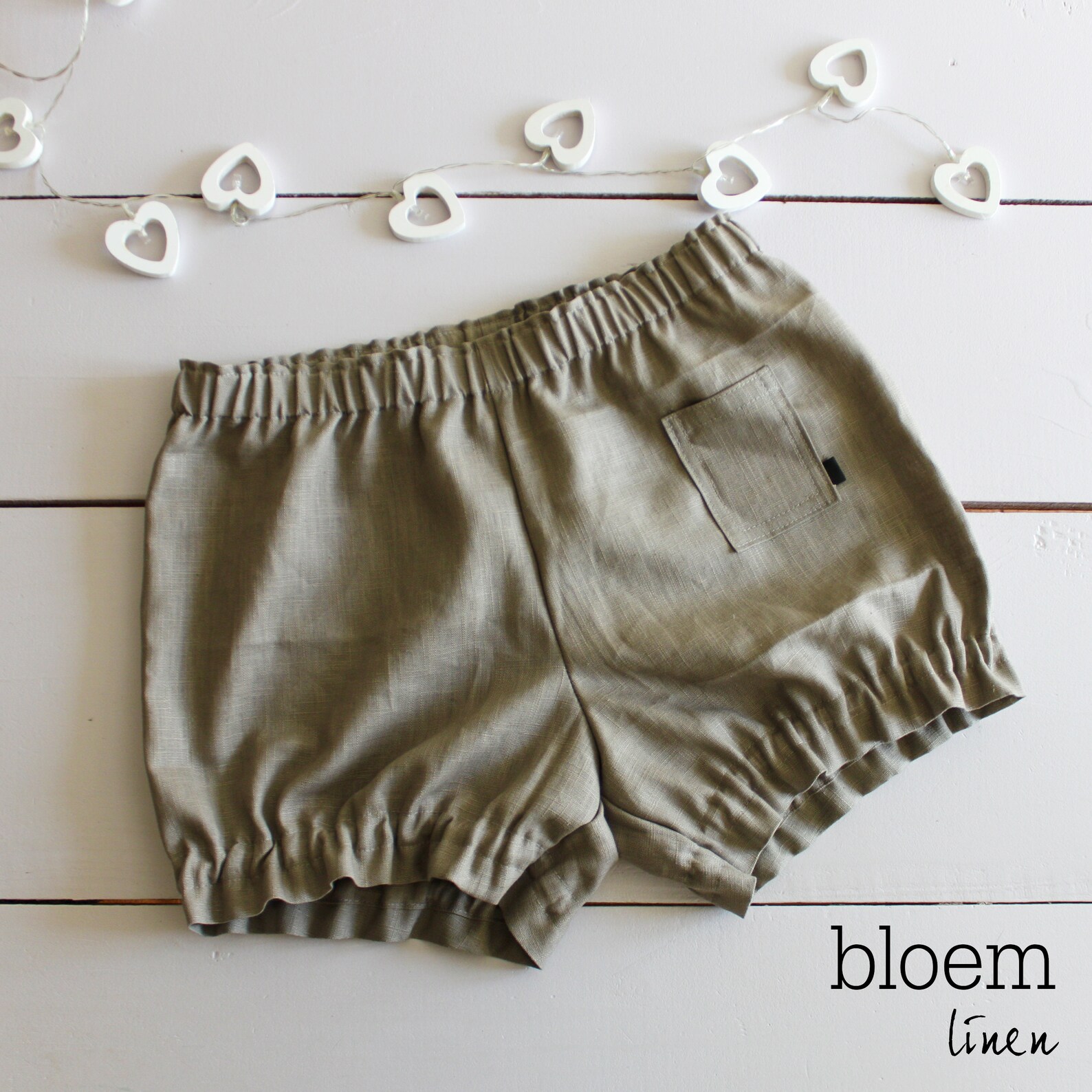 Linen Bloomers Linen Sleepwear Pajama Shorts | Etsy