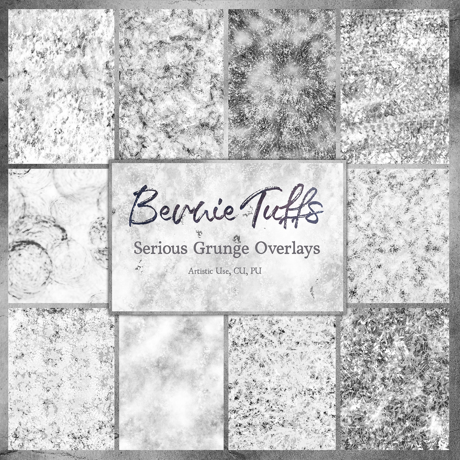 Bernie Tuffs Serious Grunge Overlays Photoshop Textures - Etsy