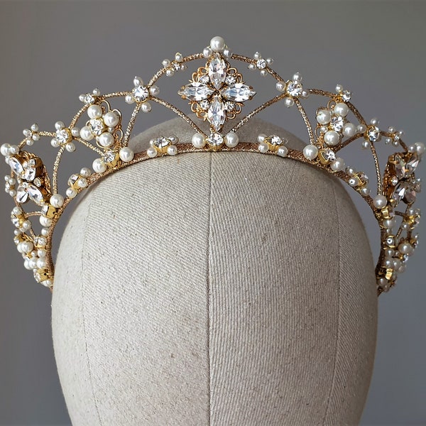 Wedding Hair Crown - Etsy