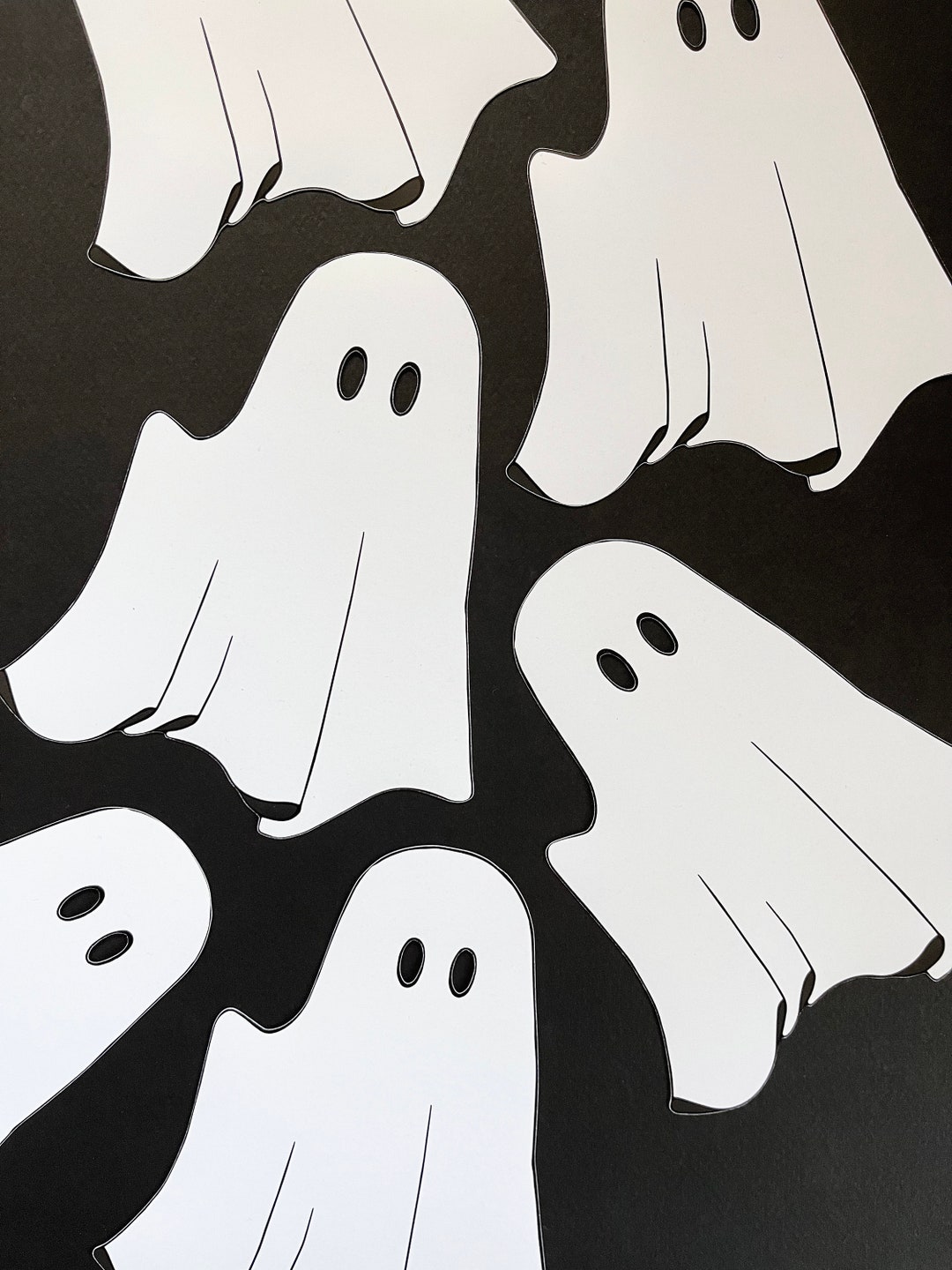 Classic Sheet Ghost Magnetic Paper Doll Halloween Costume - Etsy