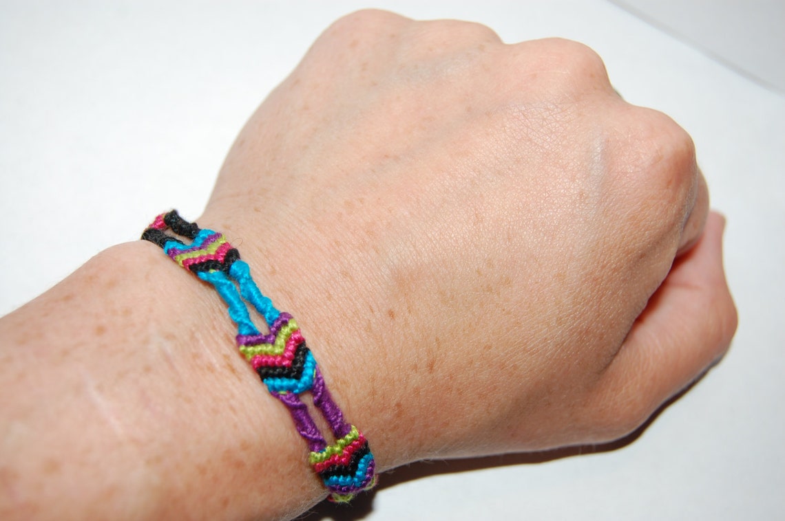 Broken Ladder Friendship Bracelet - Etsy
