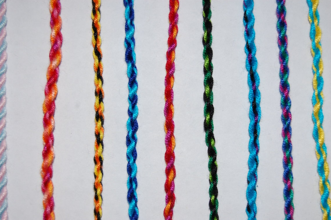 Twisted Bracelets-set of 10 - Etsy