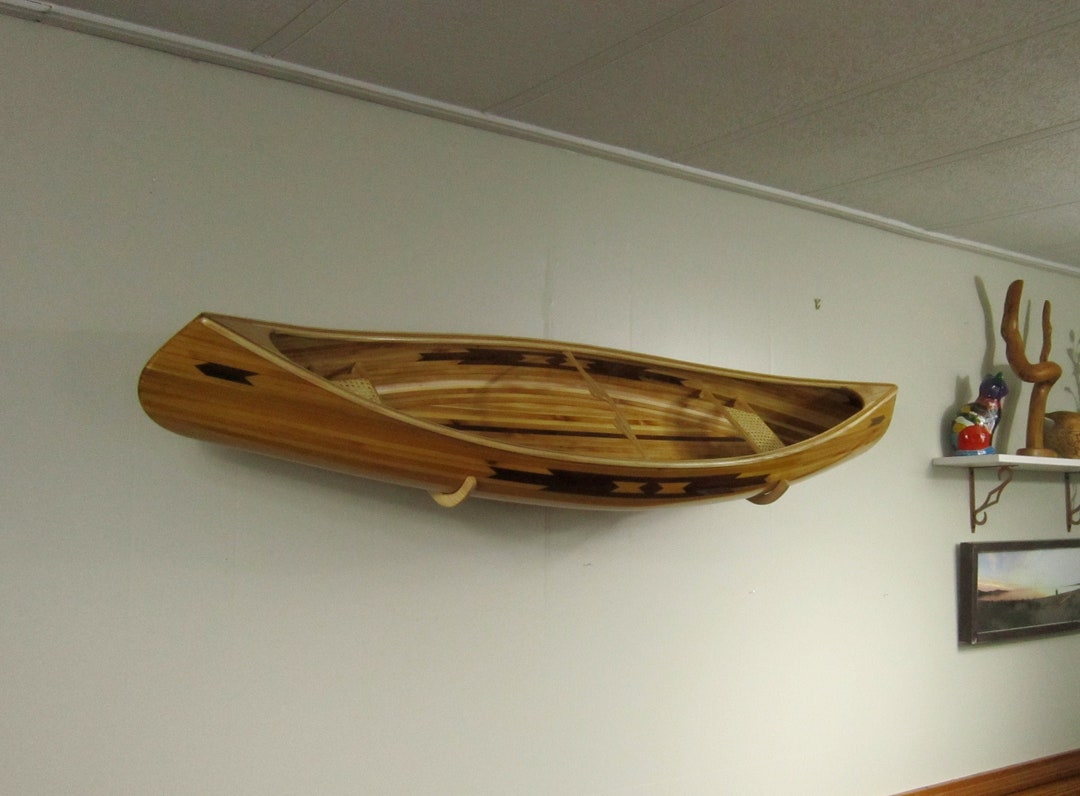 Cedar Canoe Wall Mount - Etsy