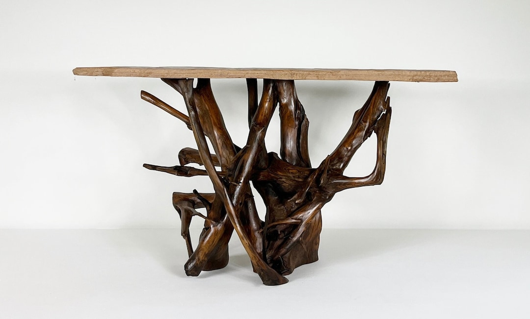 Reclaimed Riverwood Cherry Root Table - Etsy