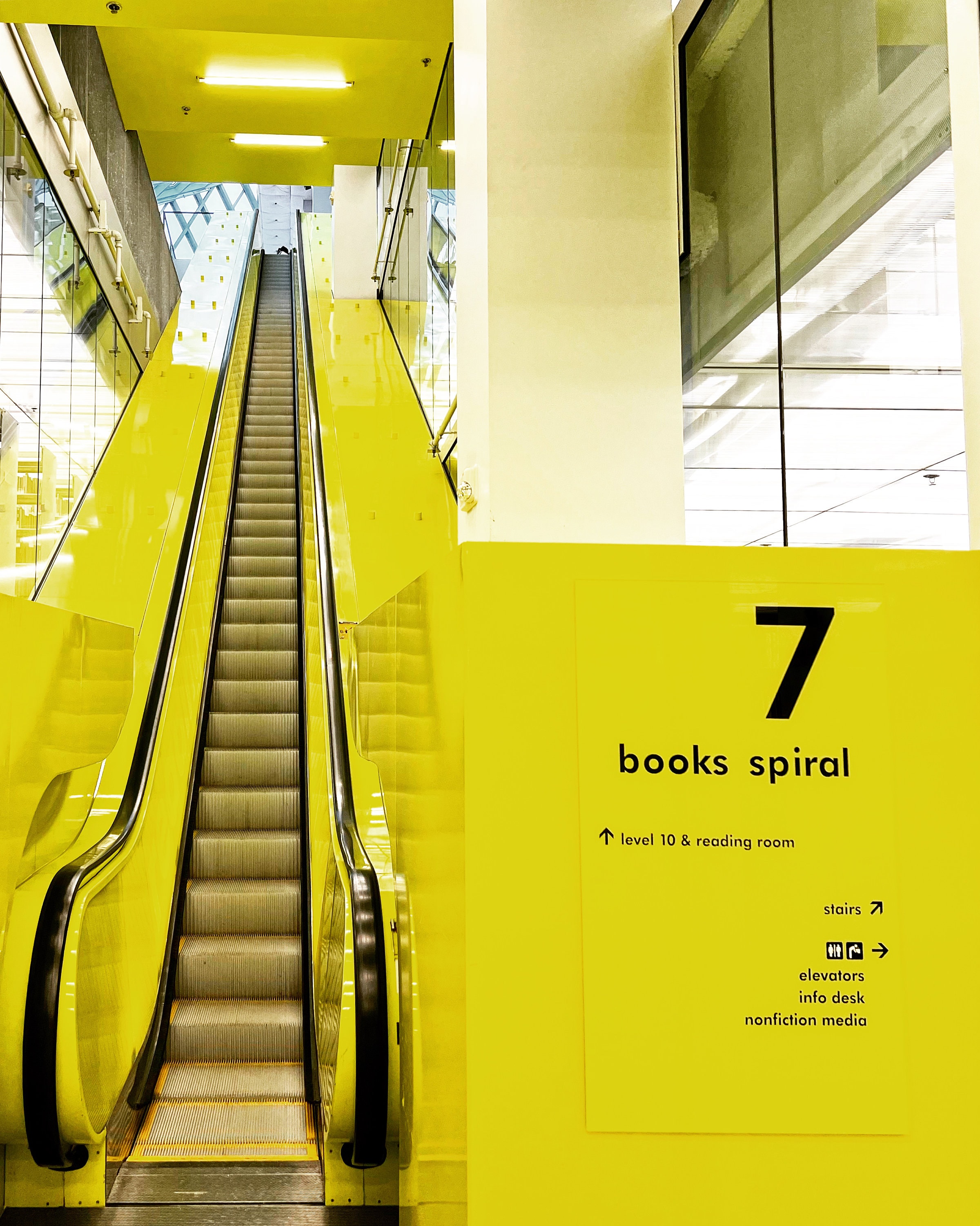 Seattle - Library Escalator | 8x10 Photo Print - Etsy