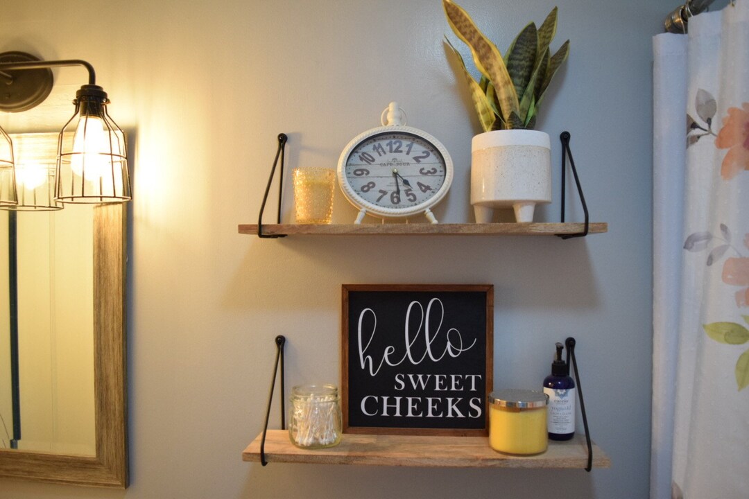 Farmhouse Bathroom Sign - Etsy