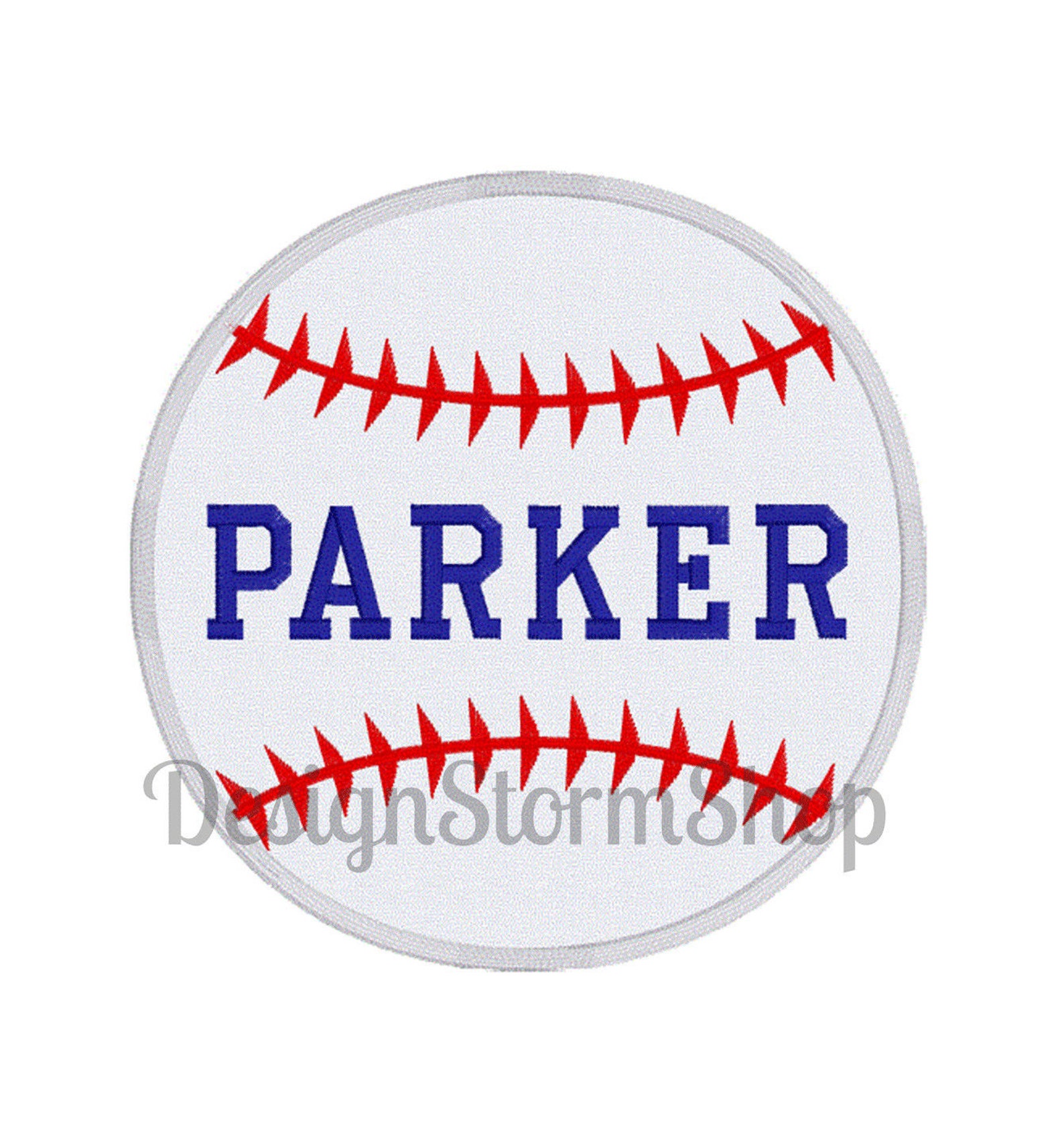 Baseball Applique Design/sports Machine Embroidery Design/instant ...