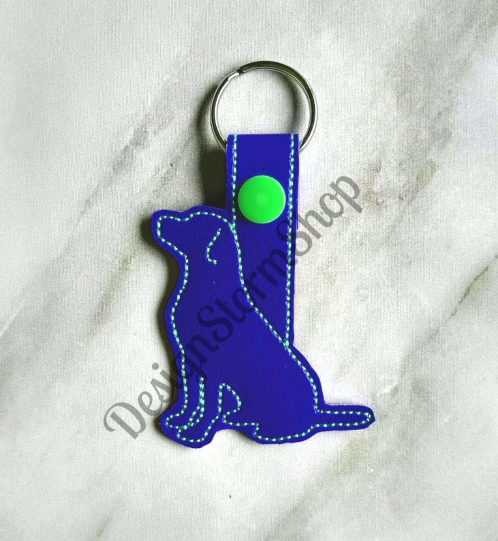 Labrador Key Fob Embroidery Design/dog Snap Tab/blank Tag for Keychain ...