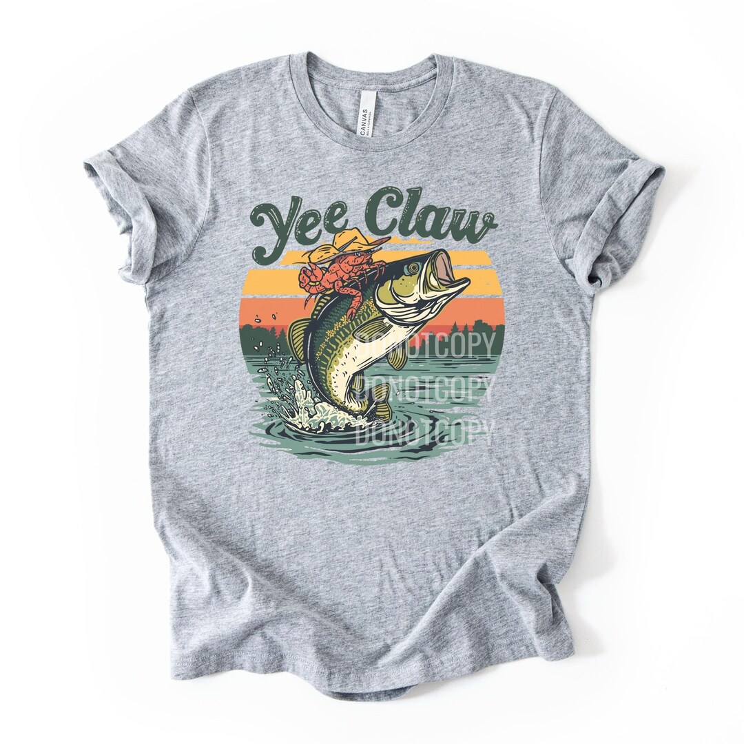 Yee Claw- Crawfish Crayfish- Men's Gone Fishing - Boating Floating Lake ...