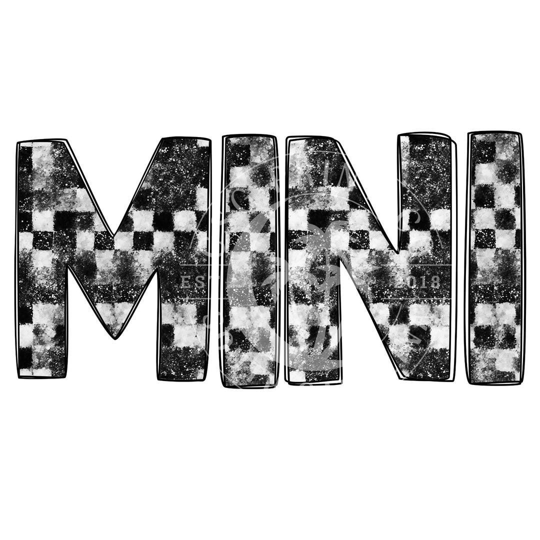 Race Mini- Checkerboard Mini - Retro Mini- Race Mini- Race Vibes- Race ...