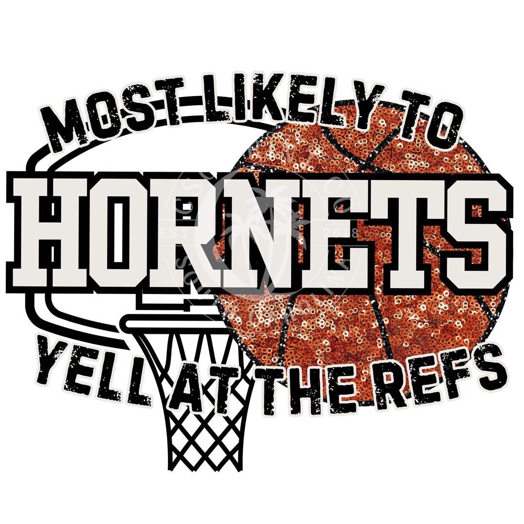 Hornets Mascot - Coquette Yell at the Refs - Preppy Basketball- Preppy ...