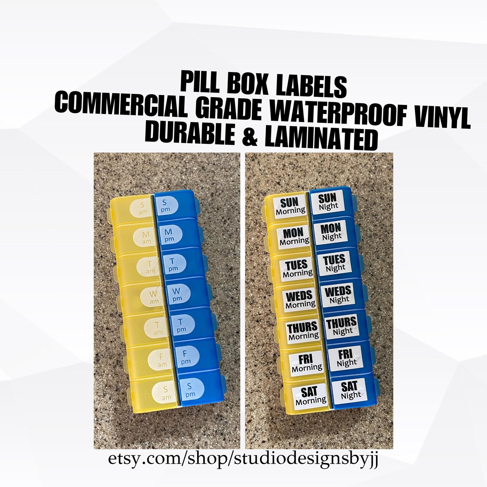 Pharmacy Pill Box Labels Pill Box Stickers Pill Box Labels Medicine Box ...