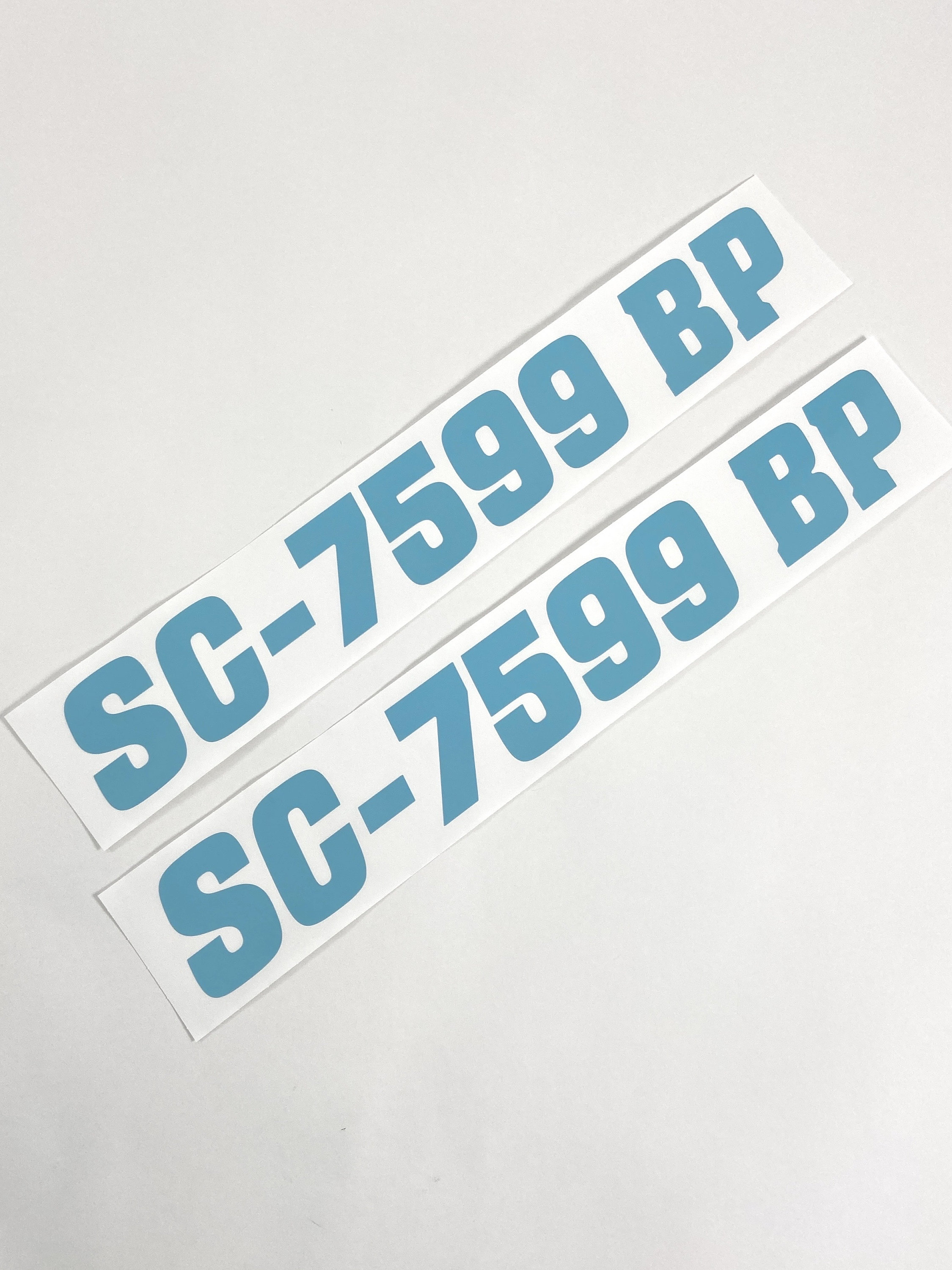 Boat Registration Number Stickers Jet Ski Numbers 2 PACK Boat Name ...