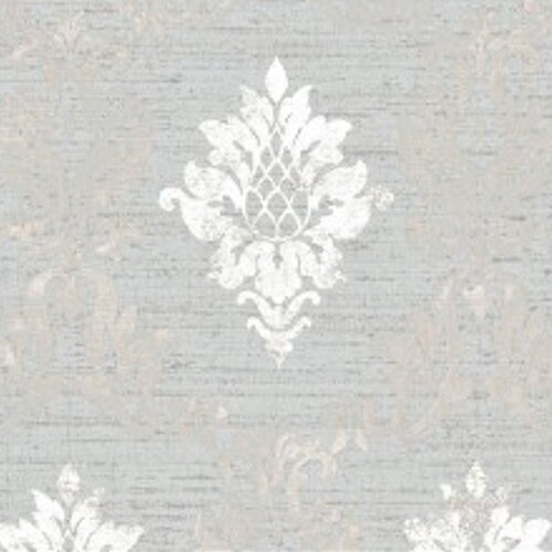 Vintage Victorian Floral Swag Damask Wallpaper Distressed - Etsy