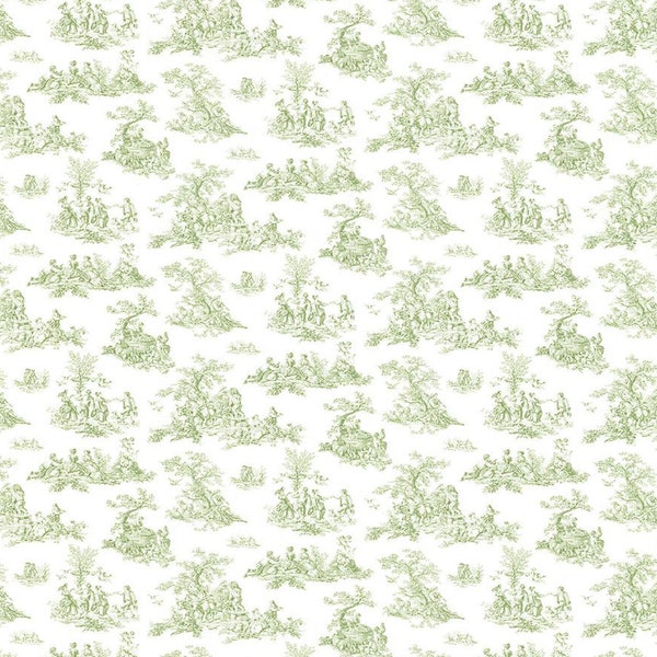 Toile Wallpaper - Etsy
