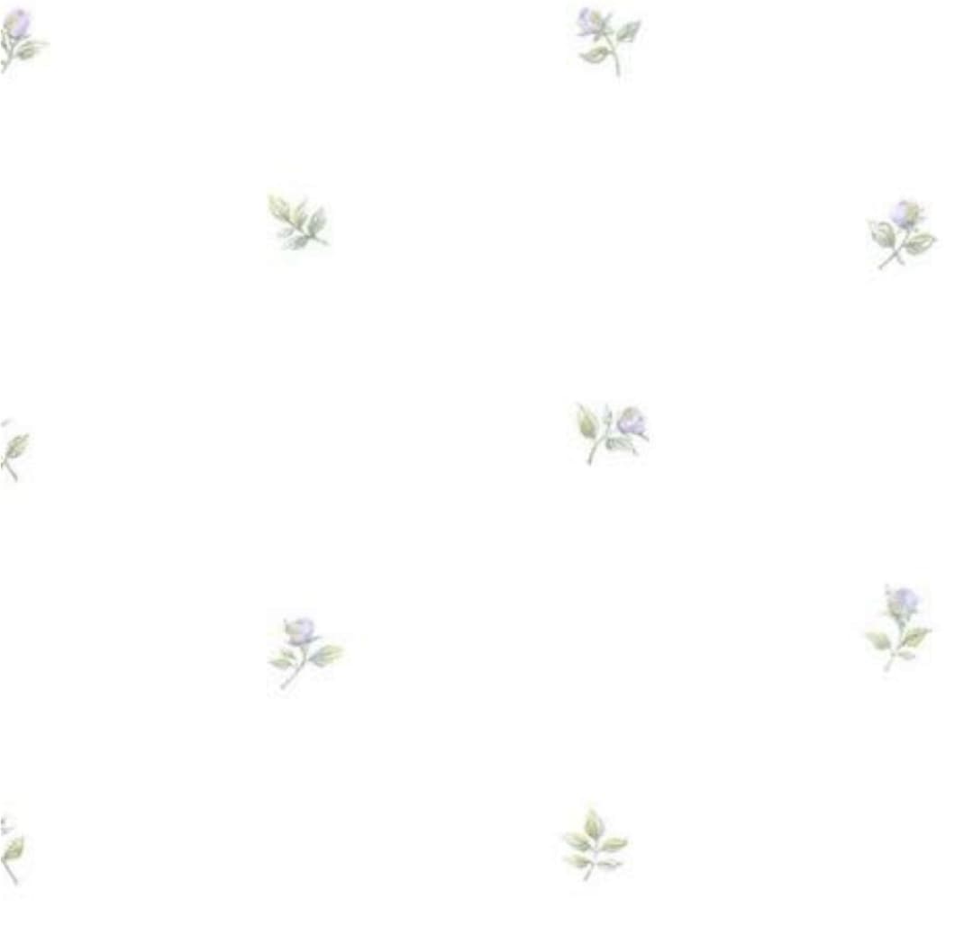 Miniature Purple Rose Wallpaper, Tiny Flower Print, Shabby Chic English ...