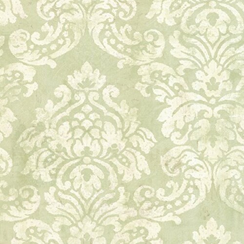 Classic Victorian Damask Wallpaper Antique Distressed | Etsy