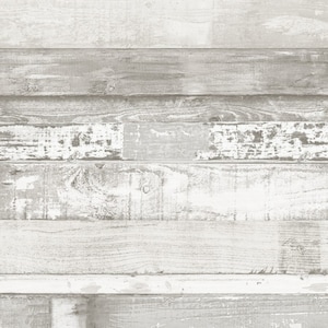 Wallpaper Chippy Painted Rustic Farmhouse Barnwood - Etsy