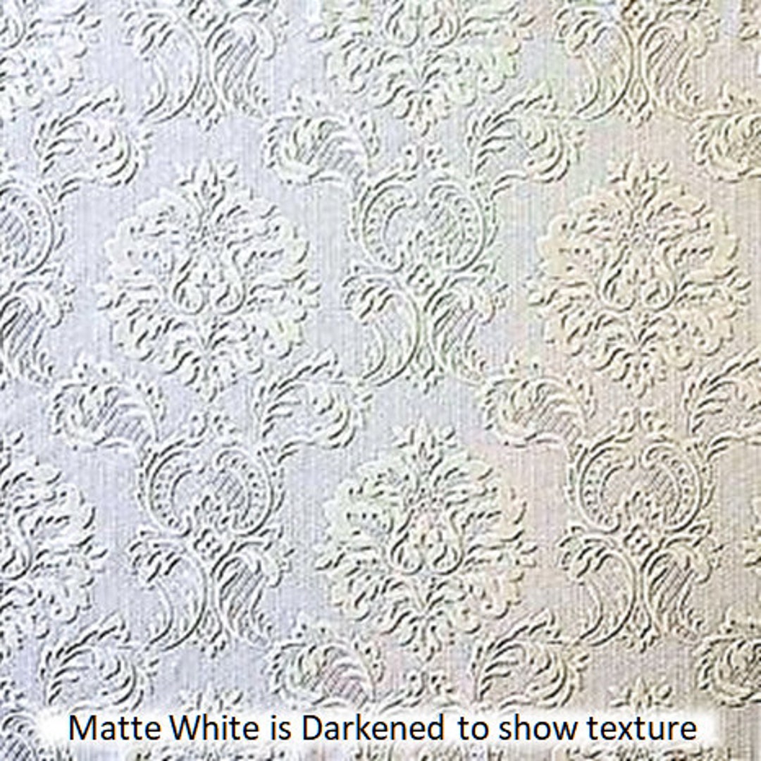Paintable Damask Wallpaper, Regal Medallion Texture, Chic Country ...