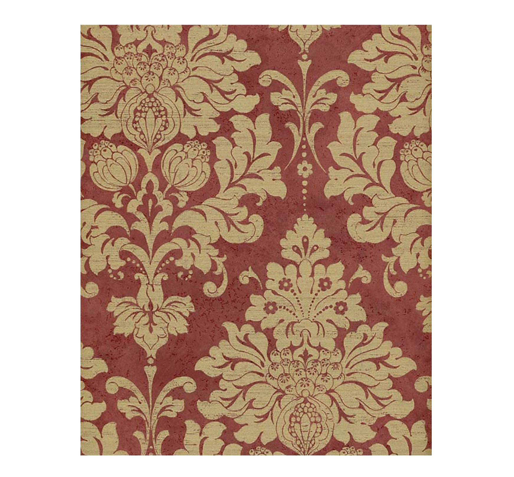 Victorian Wallpaper Pattern Red