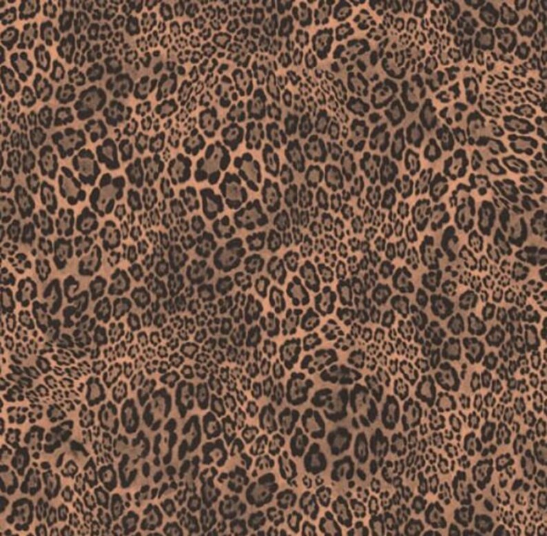 Black Brown Cheetah Pelt Wallpaper Safari Jungle Animal - Etsy