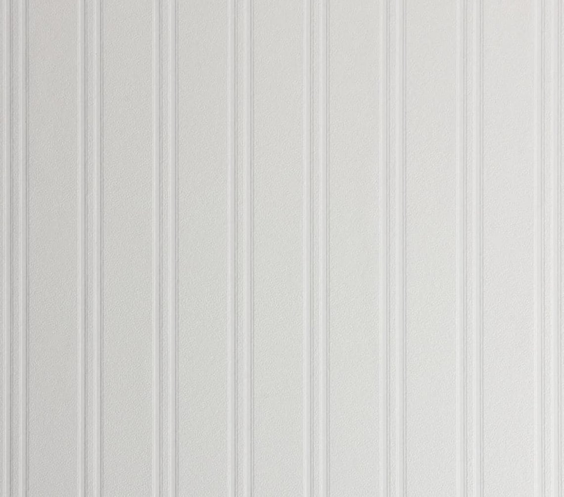 Textured Paintable Beadboard Wallpaper Country Cottage - Etsy UK