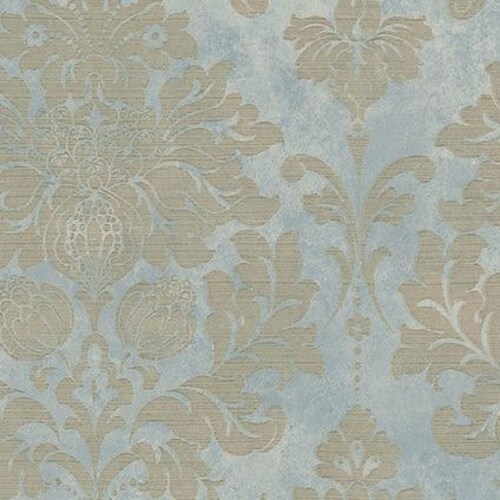 Vintage Victorian Floral Swag Damask Wallpaper Distressed - Etsy