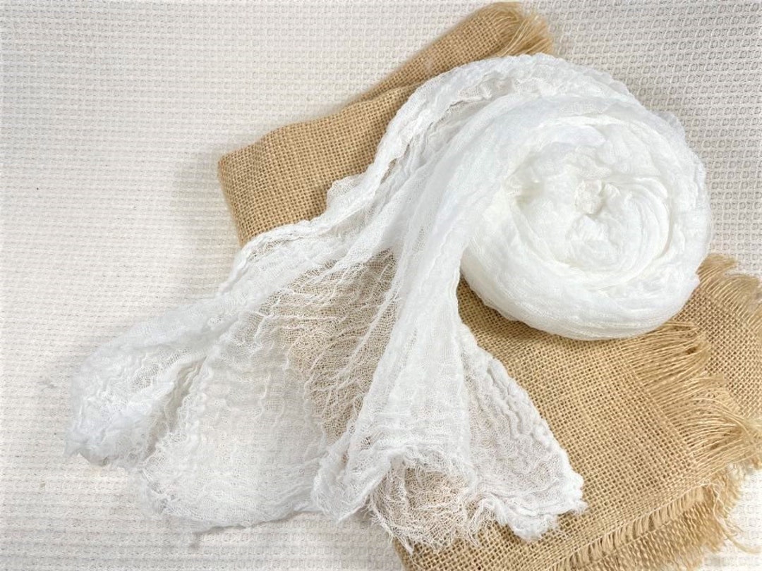 White Cheese Cloth, Newborn Posing Fabric, Newborn Photo Props, Baby ...