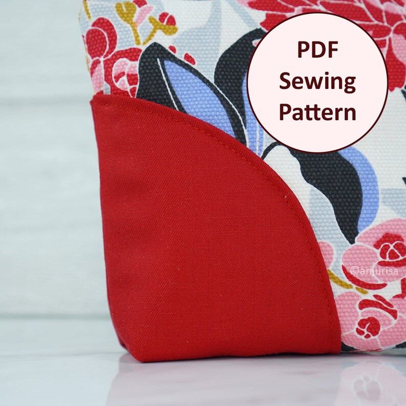 Standout Pouch Sewing Pattern: Beginner-friendly PDF Guide (5 Sizes) - Etsy