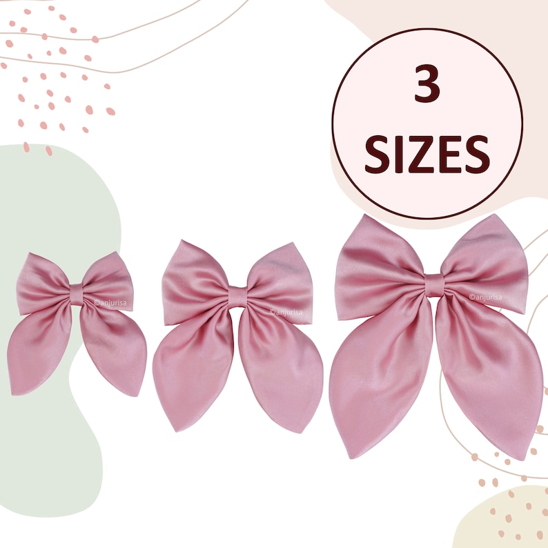 Sweet Bow Sewing Pattern the Ultimate Hair Bow Sewing Guide Instant ...