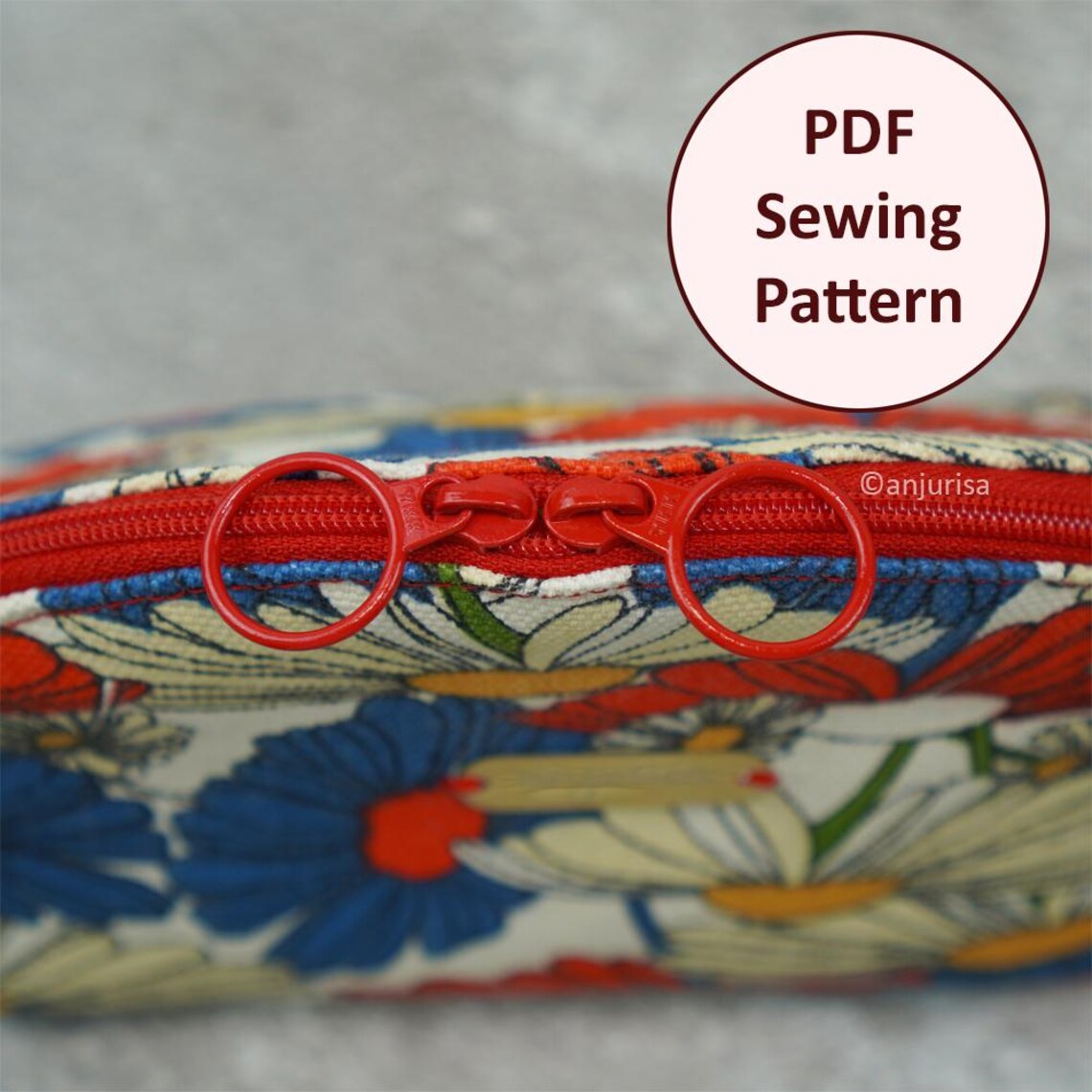 Domi Pouch Sewing Pattern: Beginner-friendly PDF Template in 5 Sizes - Etsy
