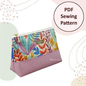 Classic Duo Pouch DIY Sewing Guide - Step-by-step Templates for ...