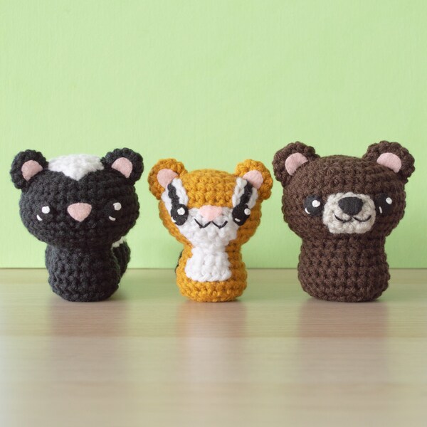 Crochet Skunk - Etsy