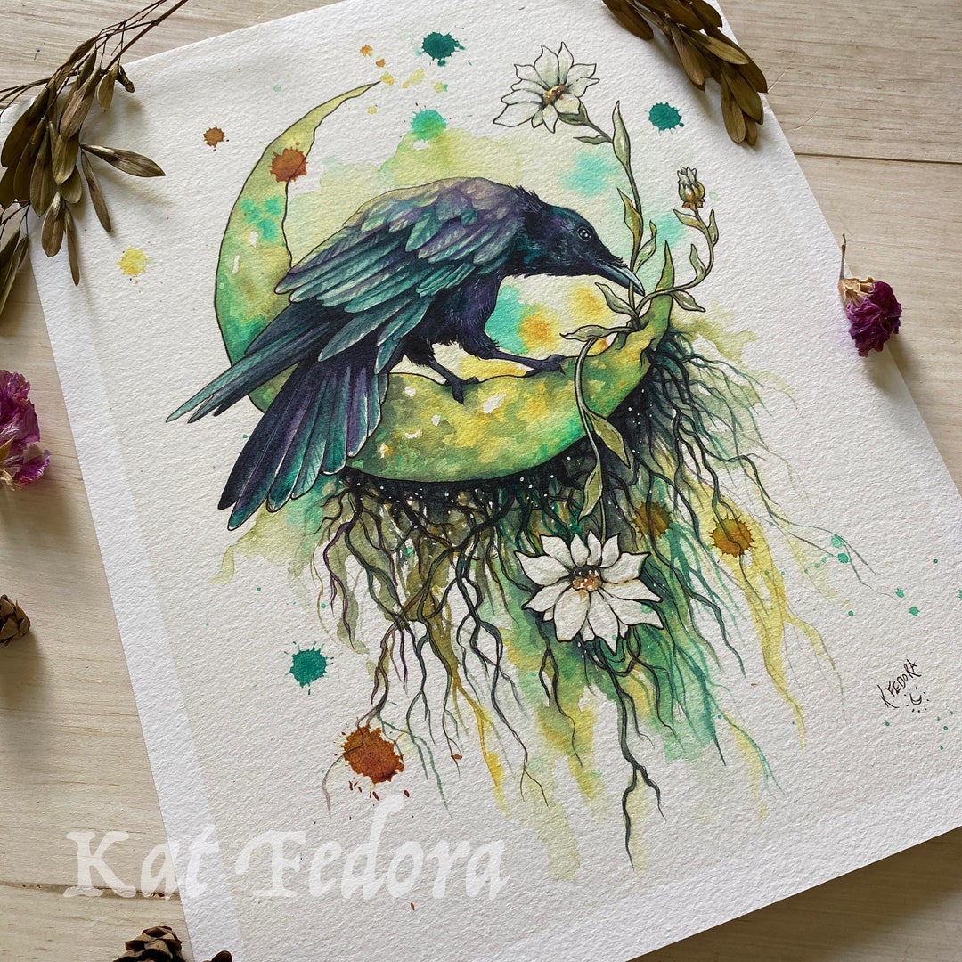 The Flower Harvest, Print, 8x10 Inches - Etsy